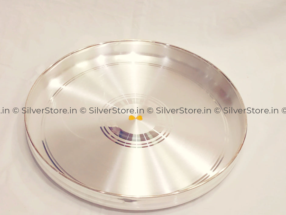 Buy Silver Plate Online with 999 BIS Hallmark at Wholesale Price ...