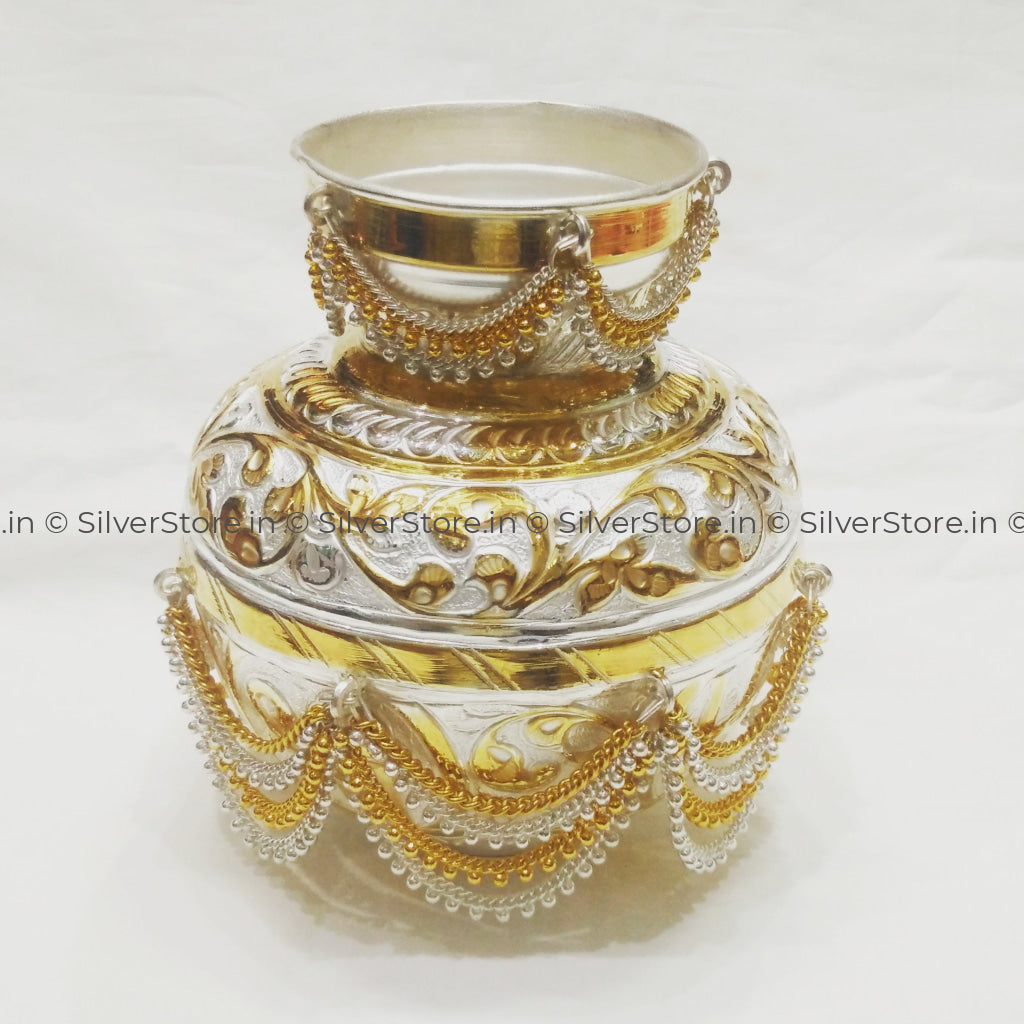 Buy Pure Silver Decorative Silver Lota / Kalash at Best Price ...
