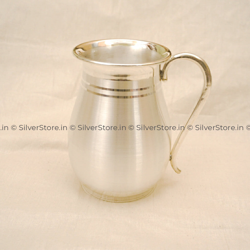 Buy Pure Silver Jug - Bis Hallmarked -silverstore.in – SilverStore.in